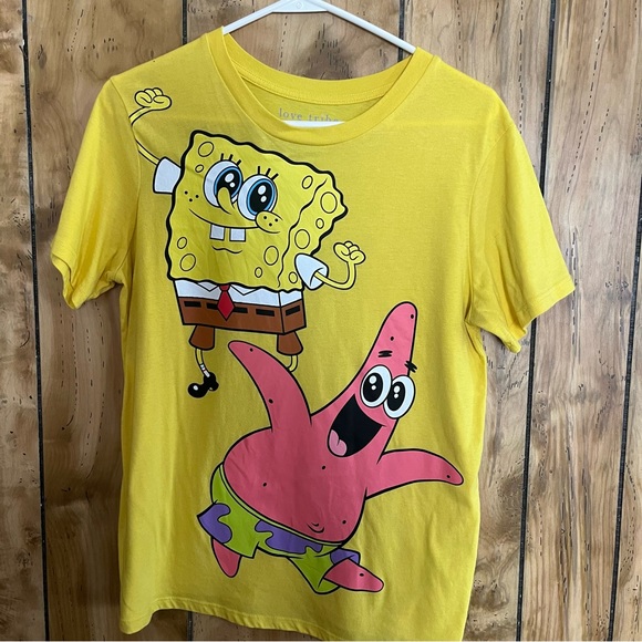 Love Tribe | Tops | Spongebob Shirt | Poshmark